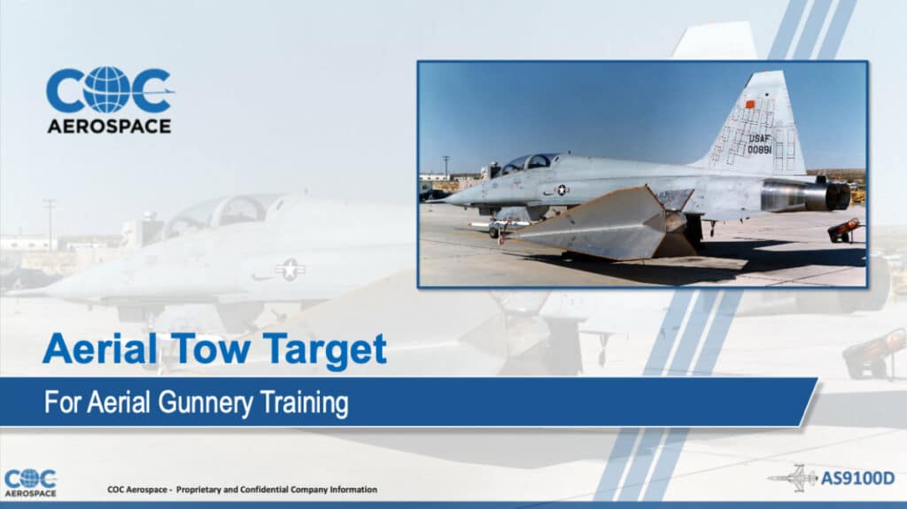 Aerial Tow Target - COC Aerospace Inc.